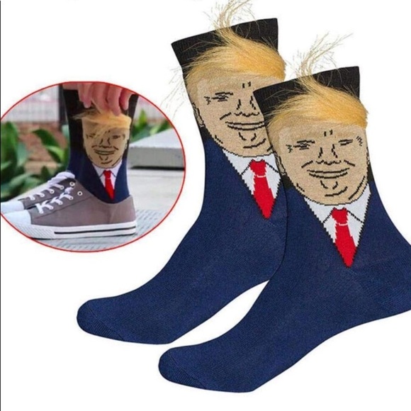 donald trump | Underwear & Socks | Donald Trump Socks With Hair That ...